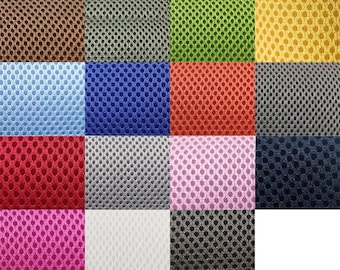 3 Layer Mesh Fabric Solid Color 3D Mesh Fabric Fabric by the Meter Yard Fabric for Furniture Backback Totes Wallets Chairs Net Etsy