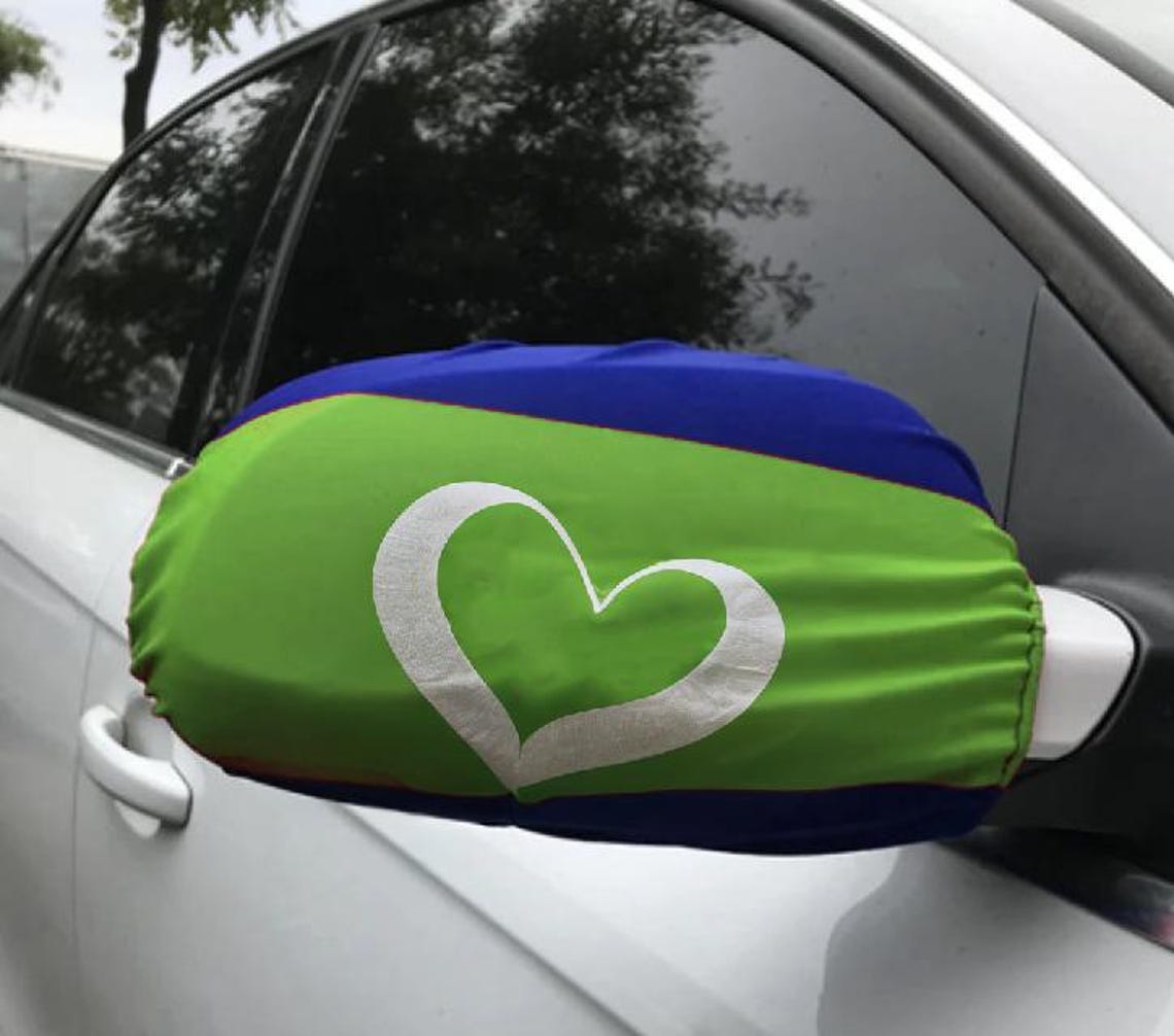 Custom Car Side Mirror Cover - Personalized Car Mirror Cover - Car Wrap ...