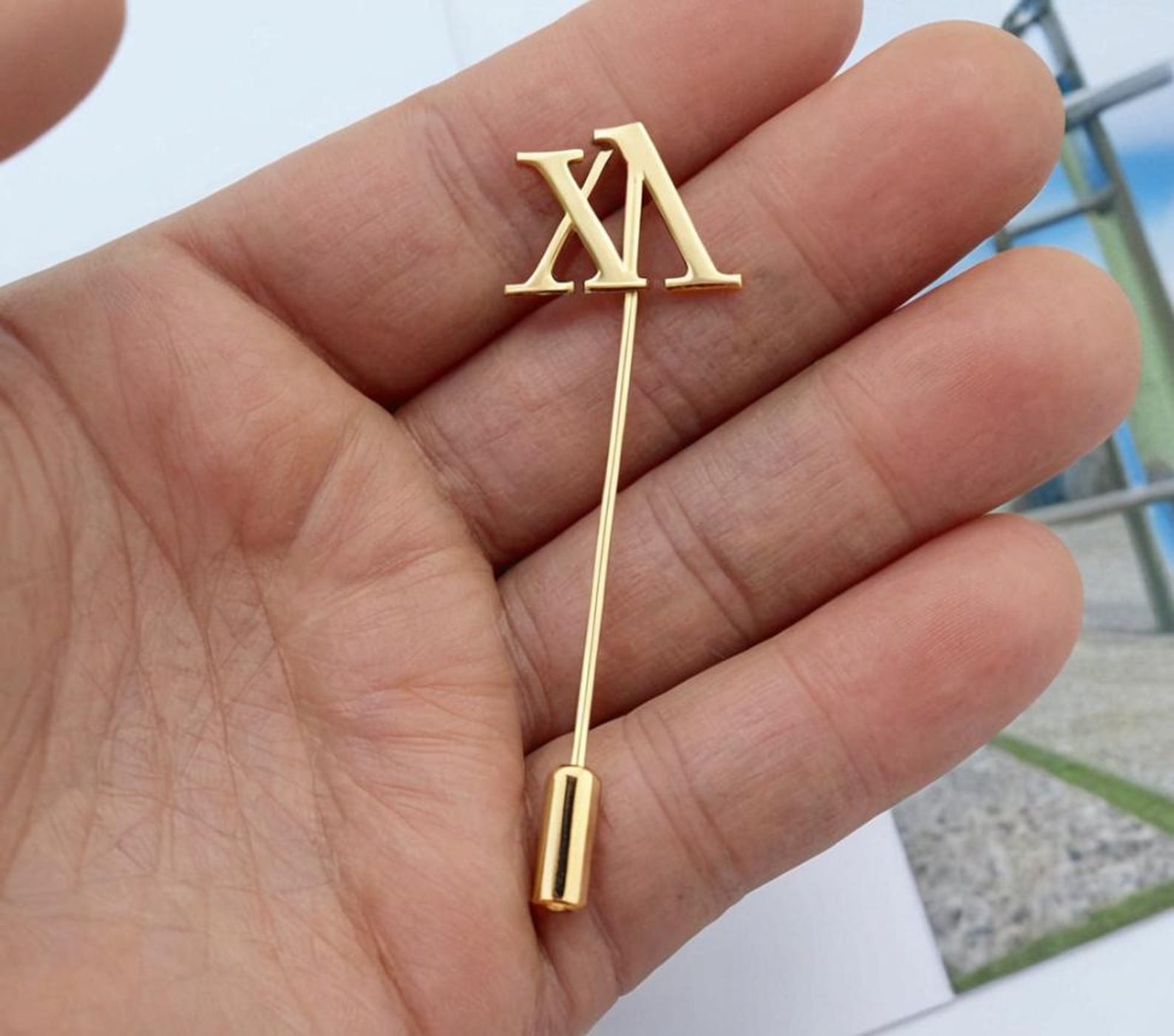 Custom Name Lapel Pins, Personalized Initial Lapel Pin Jewelry ...