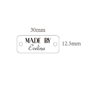 Custom Wooden Tags for Handmade Items Personalized Wooden | Etsy