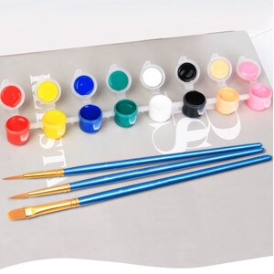 Custom Paint by Number Kit Personalized Photo Paint by - Etsy