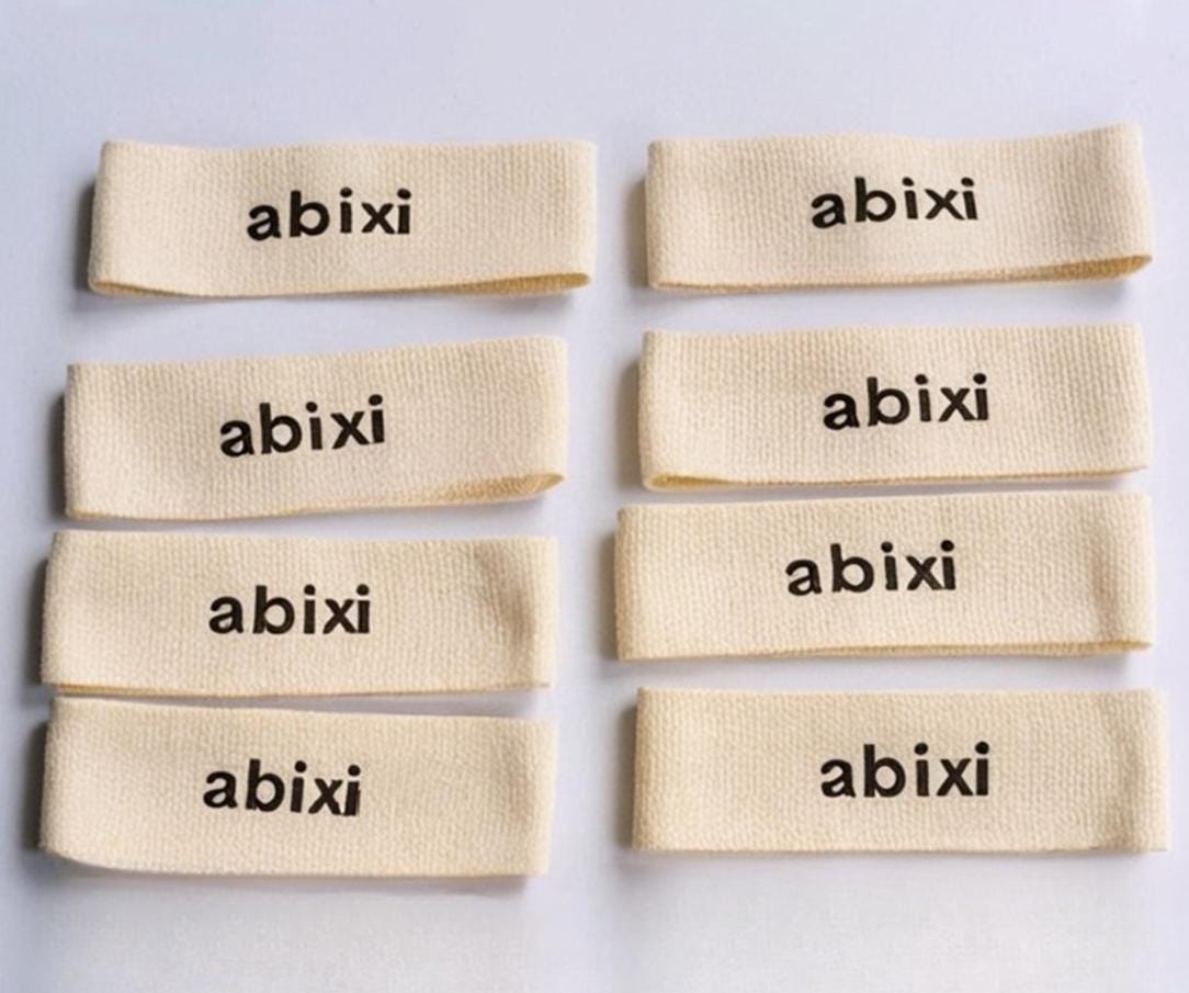 2000 Custom Clothing Labels - Cotton Fabric Sew in Sew on Labels ...