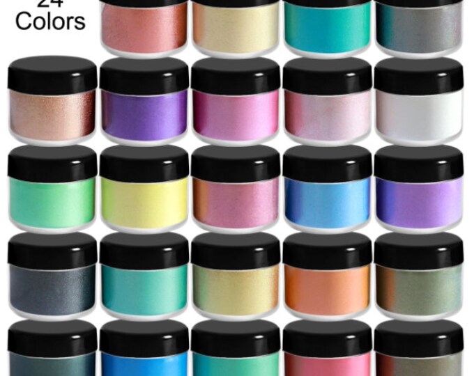 Pigment for Resin Metallic Gold Silver Color Powder Gold - Etsy