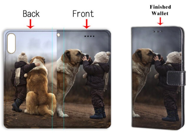 Custom Wallet Phone Case Personalized Wallet Phone Case - Etsy