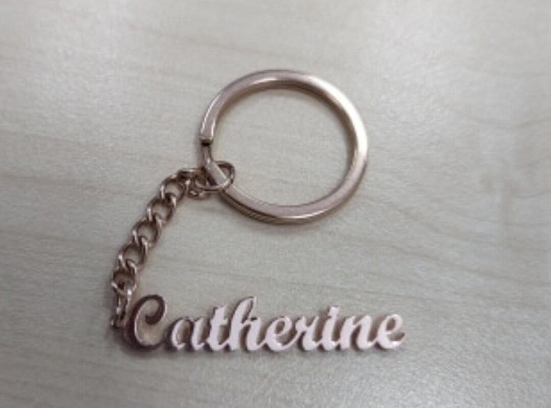 Personalized Name Keychain, Custom Keyring, Your Name Keychain, Durable ...