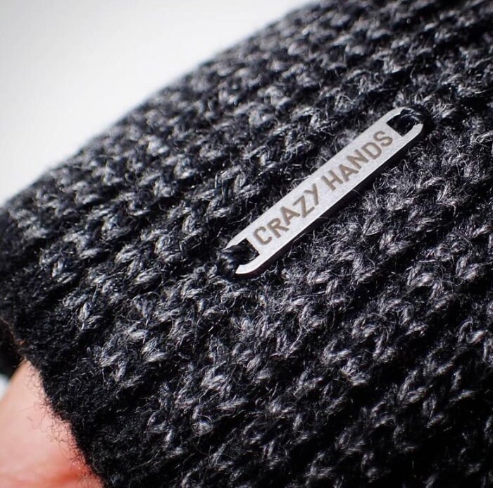 Custom Clothing Metal Tag Personalized Laser Engraved Tag | Etsy
