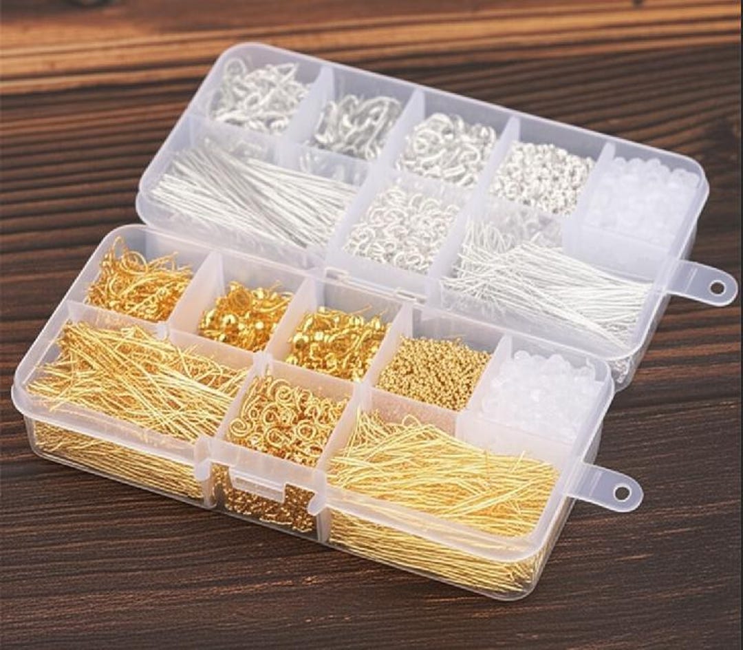 Earring Supplies Set - Earring Hooks Earring Wire Jump Ring Earring ...