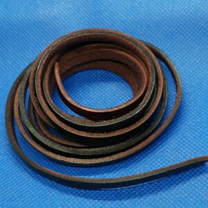 Cowhide Leather Cord - 3mm 4mm 5 Mm 8 Mm 10 Mm- 1 Meter - Hunter ...