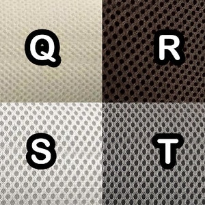 3 Layer Mesh Fabric, Solid Color 3D Mesh Fabric, Fabric by the Yard ...