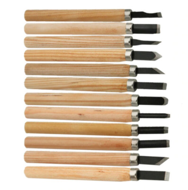 Wooden Carving Carver Hand Chisel Knife Kit Set Mini Wood - Etsy