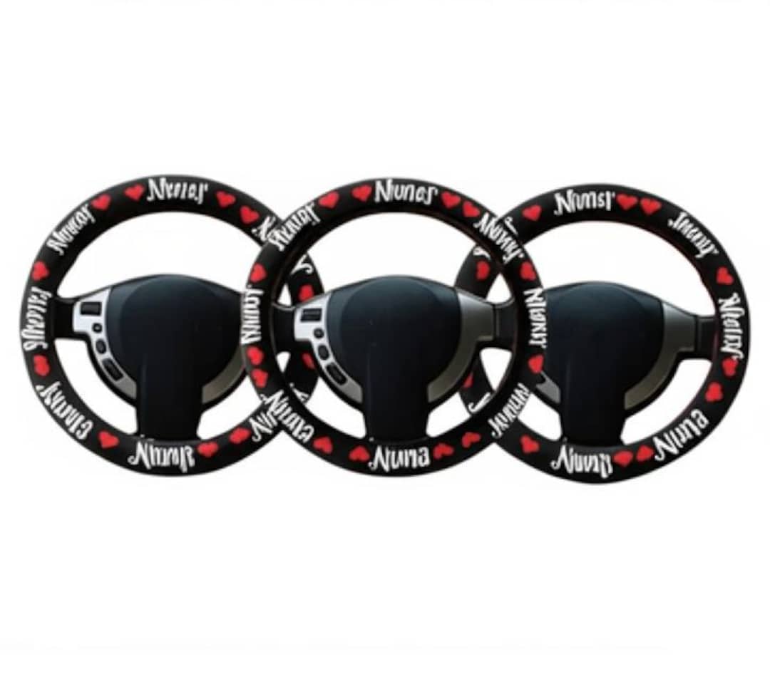 Custom Steering Wheel Cover, Personalized Car Accessories ...