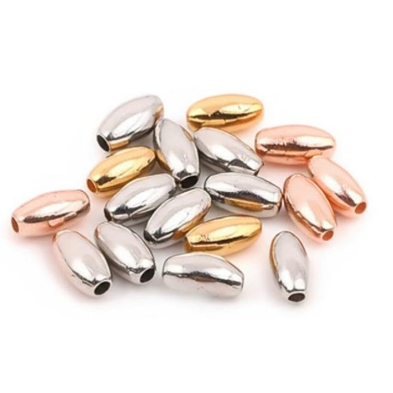 Oval Plastic Beads - Etsy