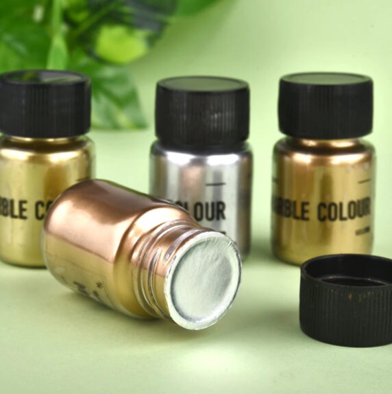 Pigment for Resin Metallic Gold Silver Color Powder Gold - Etsy
