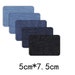 Dark Blue, Light Blue or Black Denim Stretch Jean Patches Super Strong ...