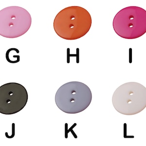 Colorful Buttons - Sewing Buttons - Round Buttons Two Holes - Colored ...