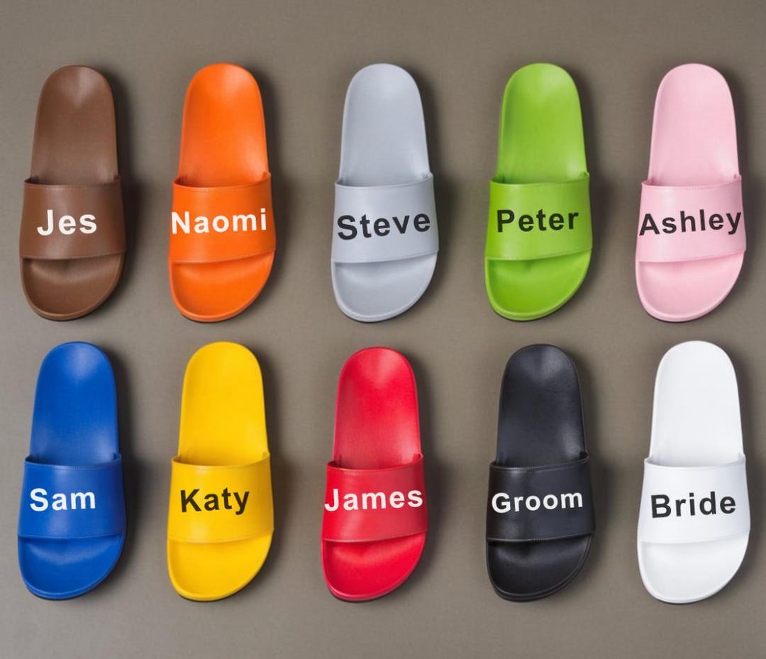 Personalized Slippers - Custom Slippers Photo Gift - Sandals for Your ...