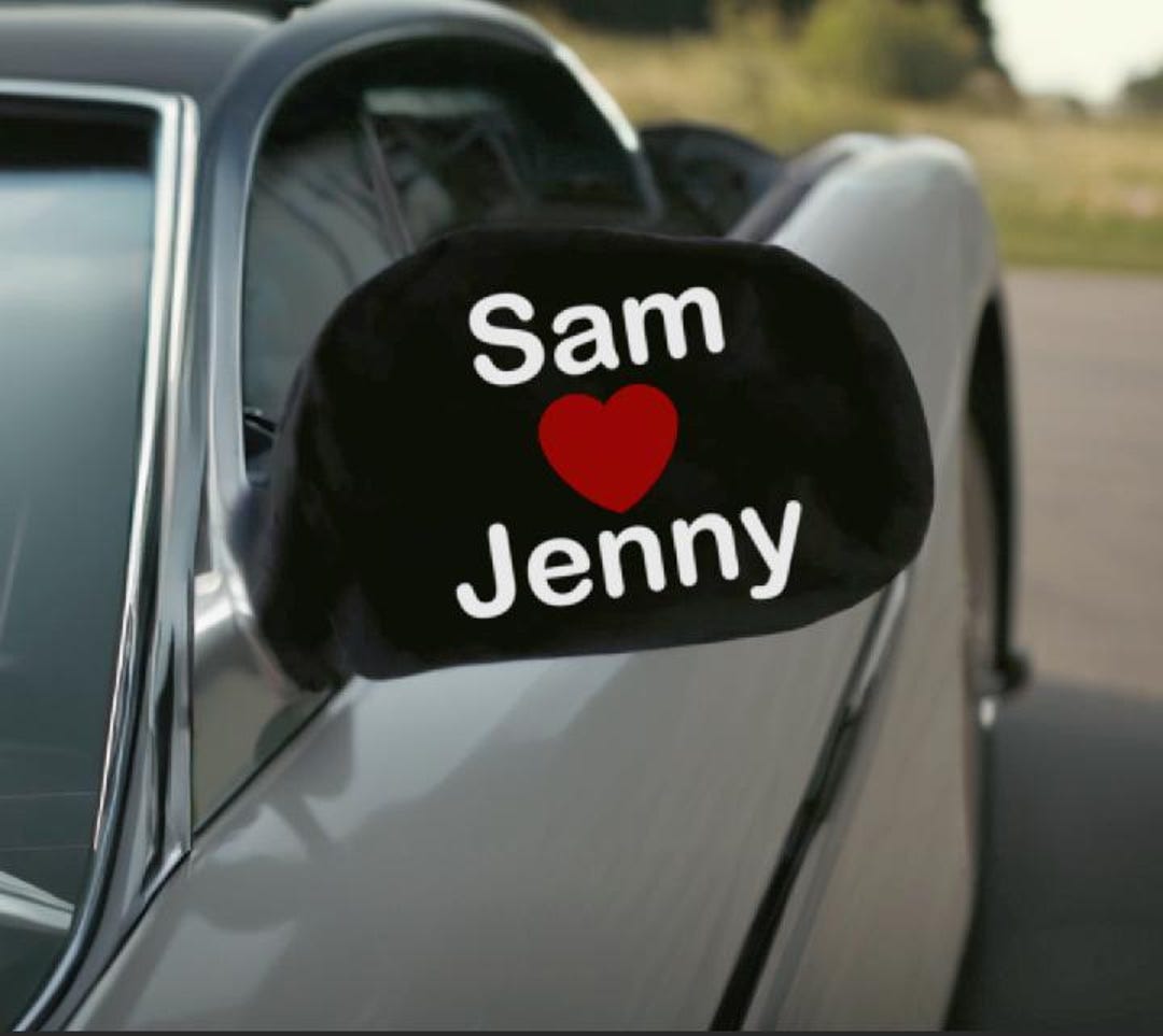 Custom Car Side Mirror Cover - Personalized Car Mirror Cover - Car Wrap ...