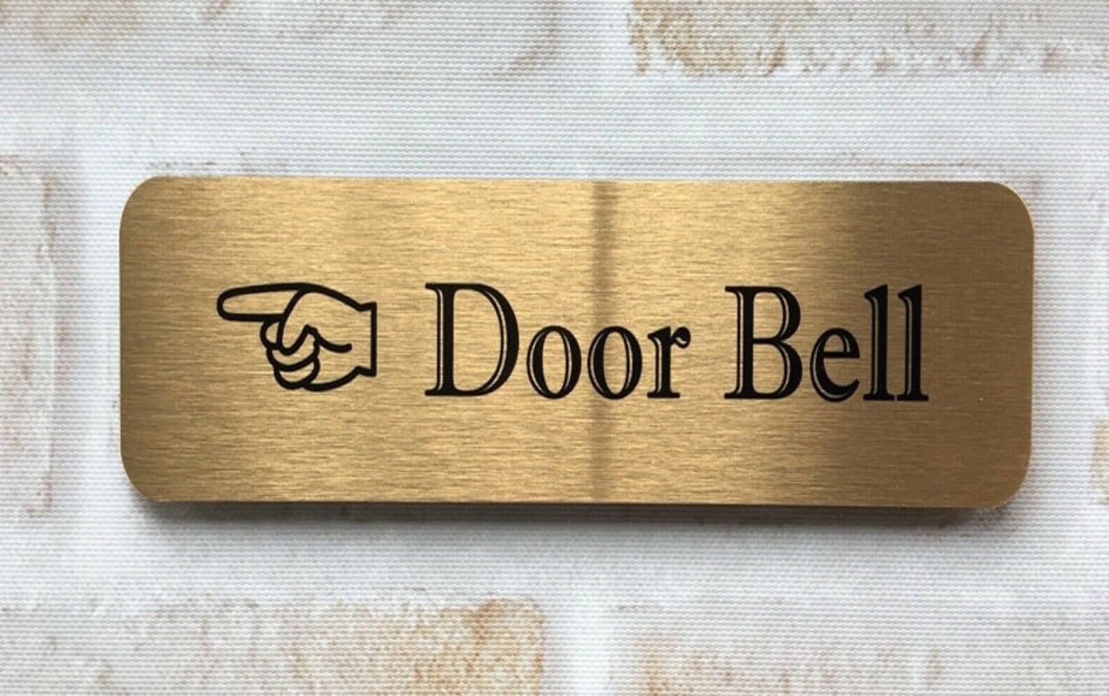 Custom Gold Sign Personalized Gold Door Sign Custom Made - Etsy