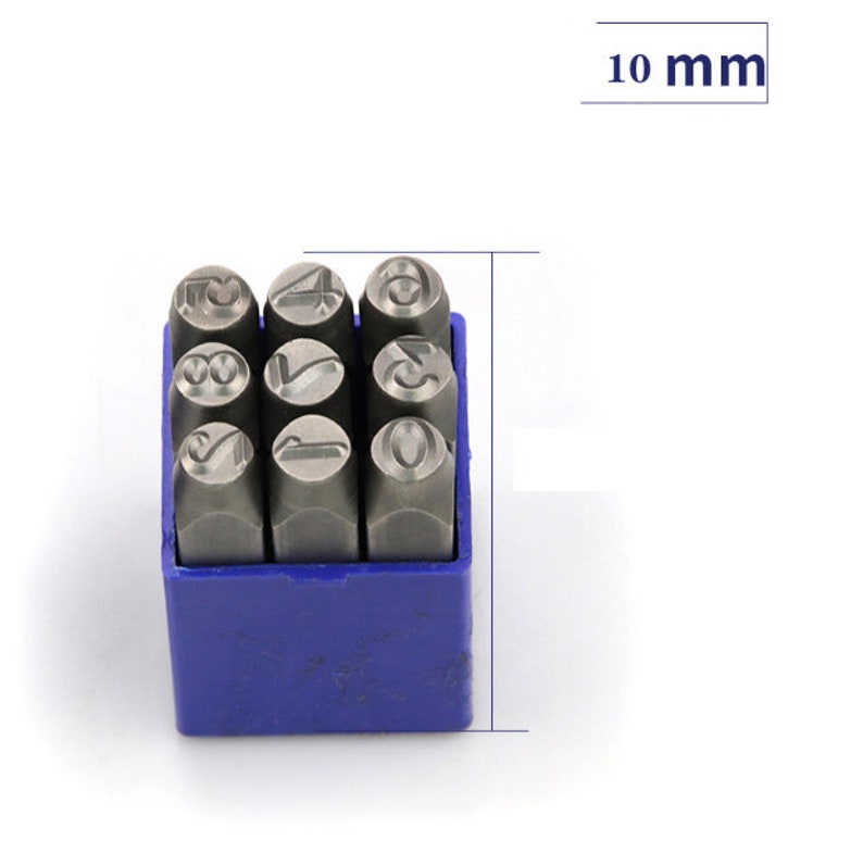 Metal Number Stamp Set Metal Stamping and Jewelry Tool - Etsy