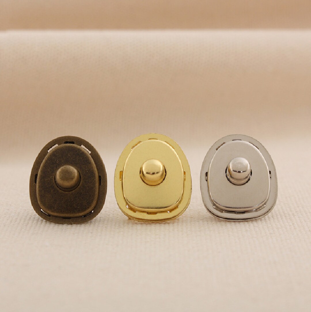 Purse Snaps - Closures - Gold Silver Bronze - Press Stud - Snap ...