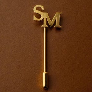 Custom Name Lapel Pins, Personalized Initial Lapel Pin Jewelry ...