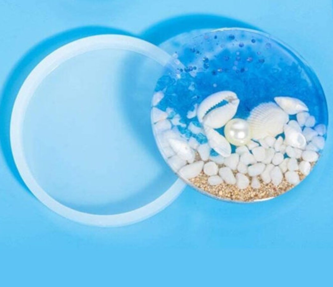 Round Coaster Mold Resin Silicone Mold Resina Moldes 2 - Etsy