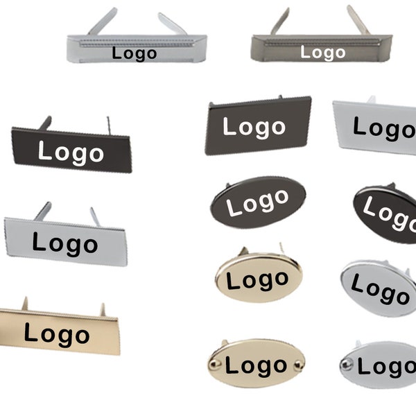 Metal Custom Bag Labels - Etsy
