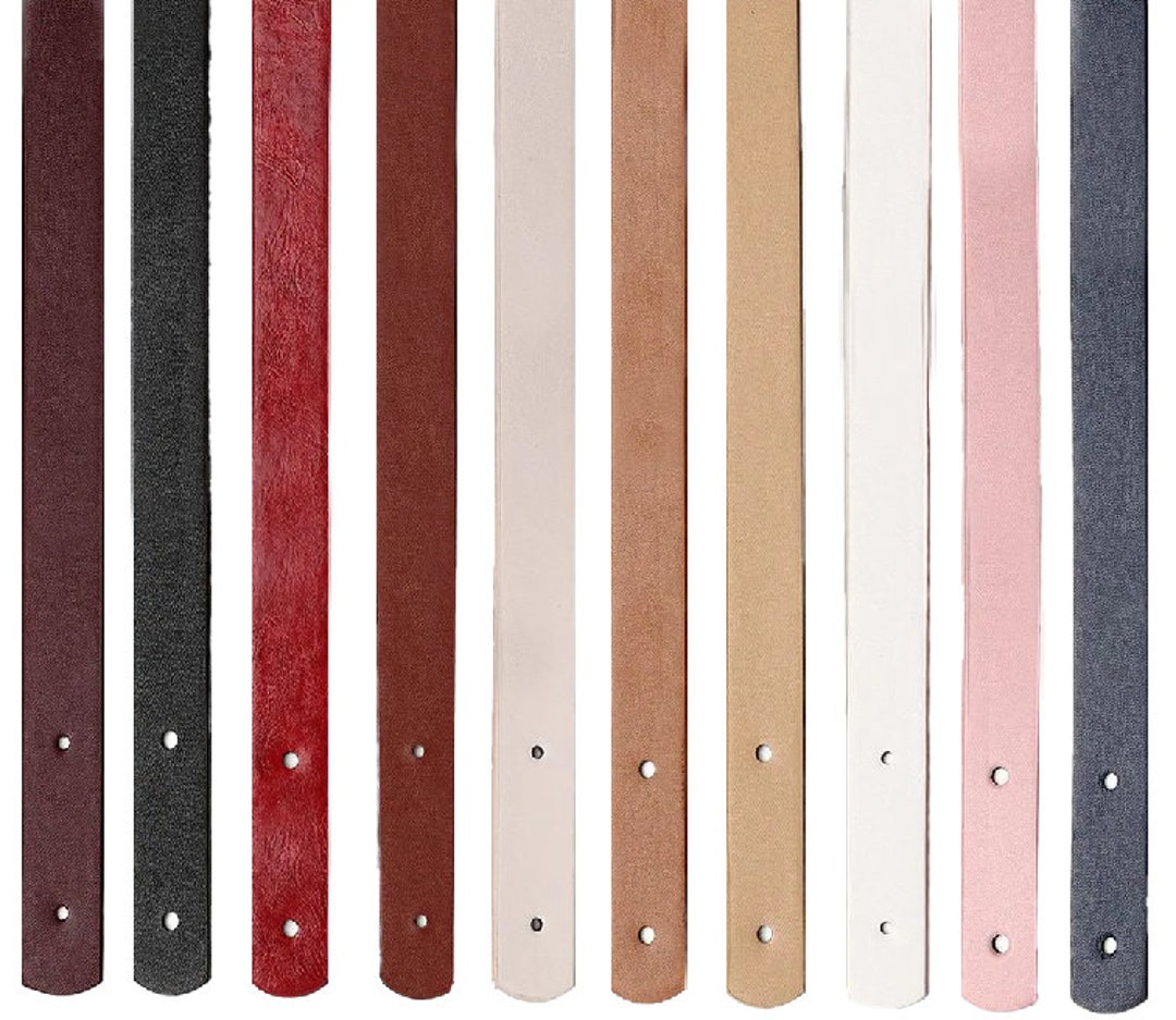 Leather Bag Handle With Hole - Handbag Handles - Punch Hole Ready - PU ...