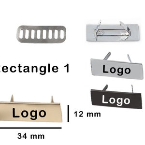 Custom Purse Bag Label, Personalized Laser Engraved Logo for ...