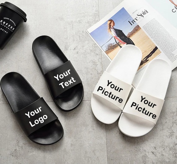 Personalized Slippers Custom Photo Slippers Gift Sandals - Etsy