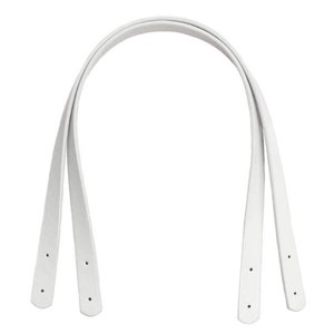 Leather Bag Handles With Rivet - Punch Hole Ready Handbag Handles - PU ...