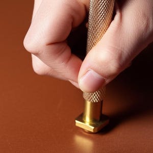 27 Pcs Letter Stamp Alphabet Punch Set Leather Craft Imprinted Metal ...