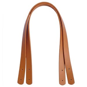 Leather Bag Handles With Rivet - Punch Hole Ready Handbag Handles - PU ...