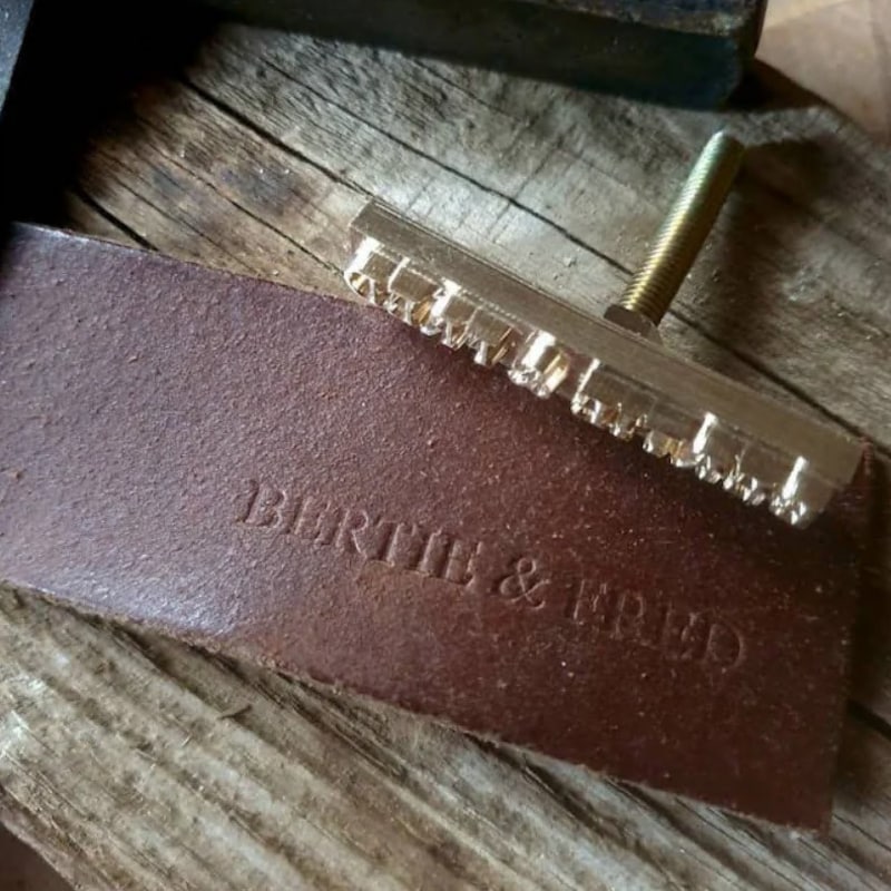 Custom Leather Stamp - Etsy