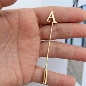 Custom Name Lapel Pins, Personalized Initial Lapel Pin Jewelry ...
