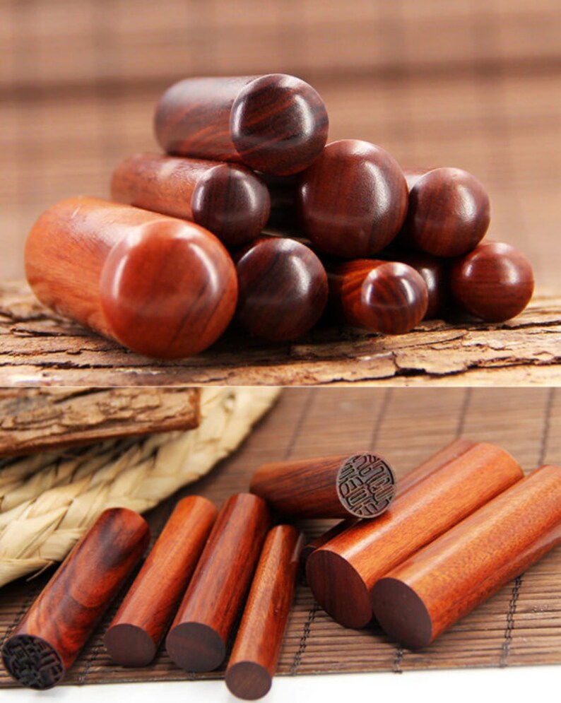 Custom Round Japanese Hanko Chop Japanese Name Stamp - Etsy