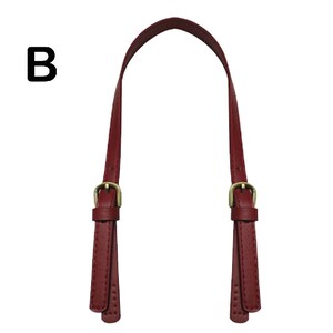 Leather Bag Handles With Buckle - Handbag Handles - Punch Hole Ready ...