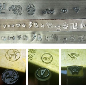 Custom Metal Stamp, Personalized Steel Punch for Jewelry, Hand Stamps ...