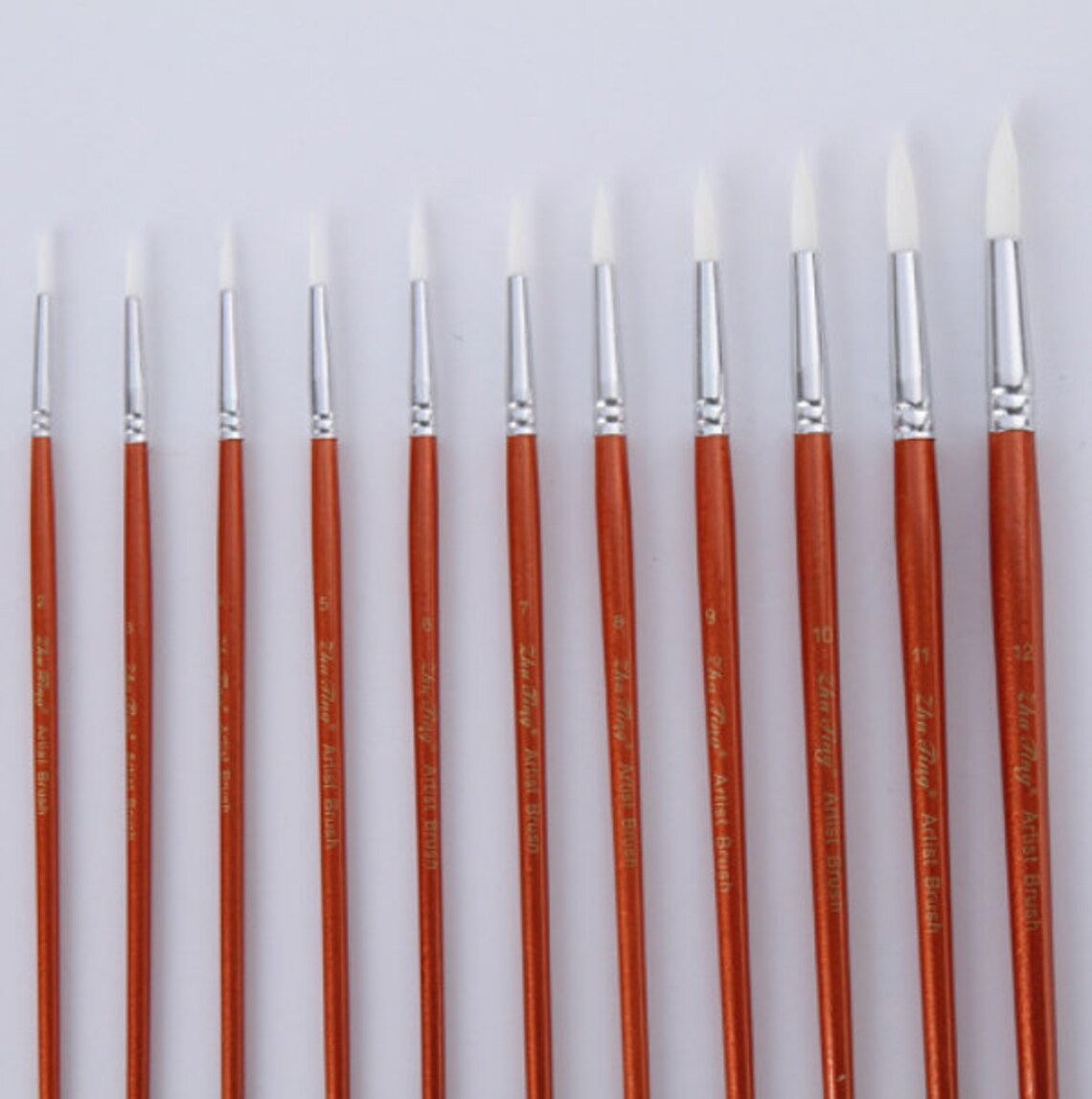 12 Pcs Paint Brushes Watercolor Brushes Oil Paint Brushes - Etsy