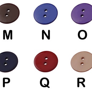 Colorful Buttons - Sewing Buttons - Round Buttons Two Holes - Colored ...