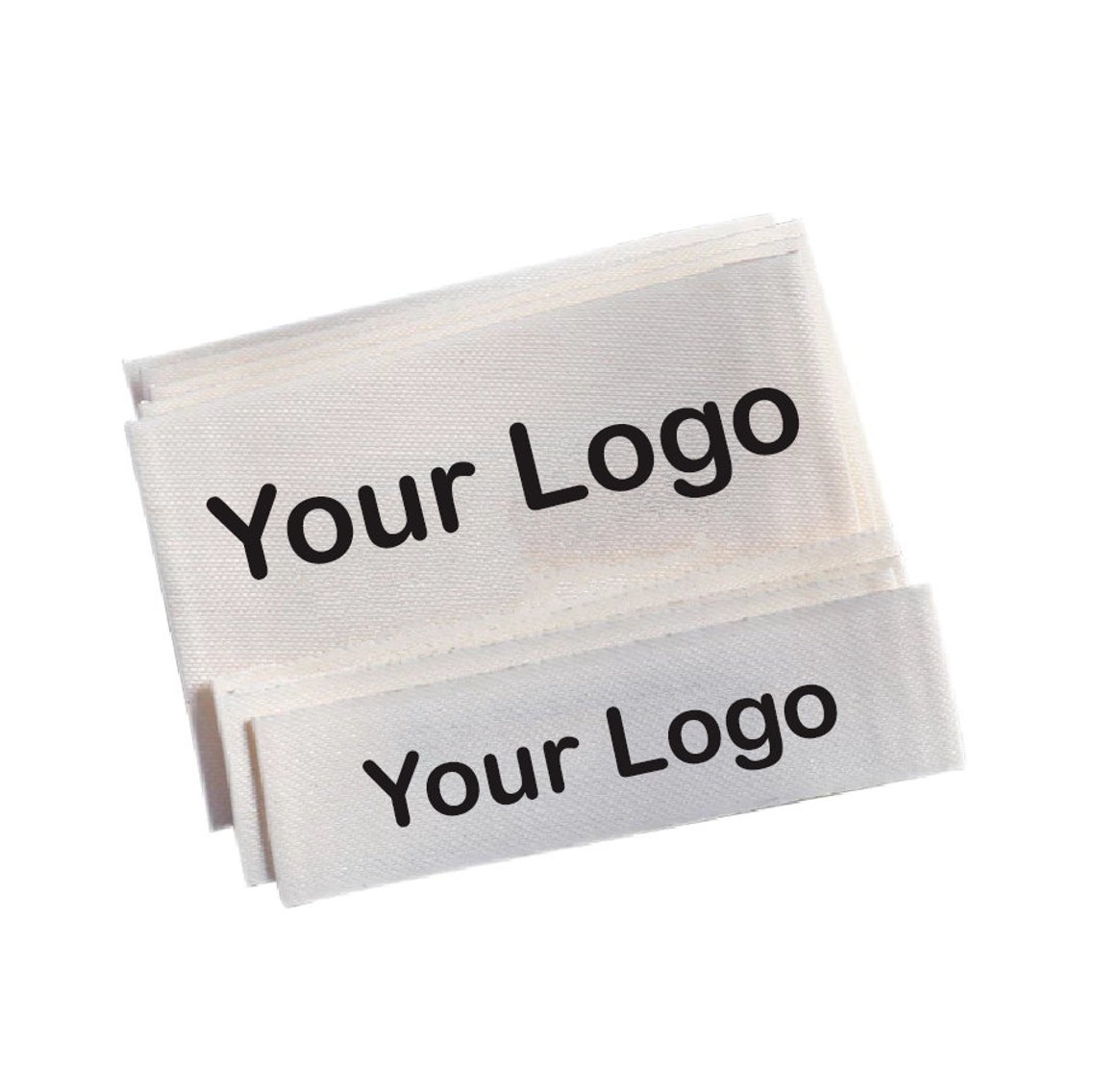 1000 Custom Clothing Labels Beige Cream Fabric Sew in Sew on - Etsy