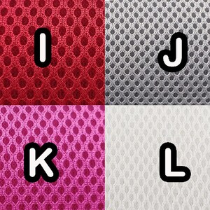 3 Layer Mesh Fabric, Solid Color 3D Mesh Fabric, Fabric by the Meter ...