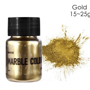 Pigment for Resin, Metallic Gold Silver Color Powder, Gold Iridescent ...