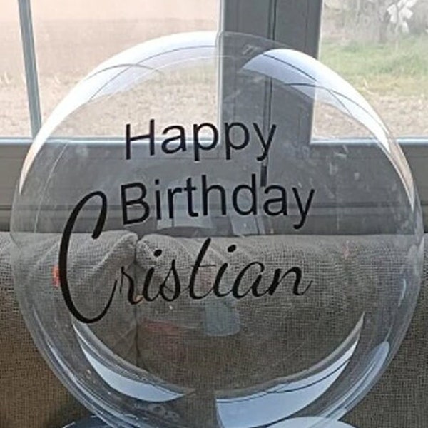 Transparent Balloon - Etsy
