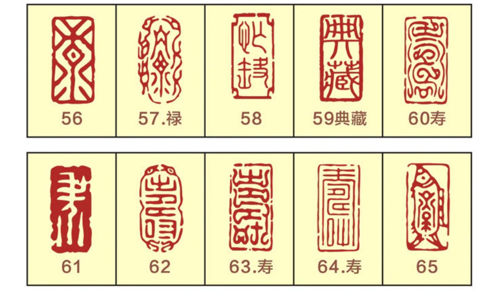 Custom Rectangle Japanese Hanko Chop Japanese Name Stamp - Etsy