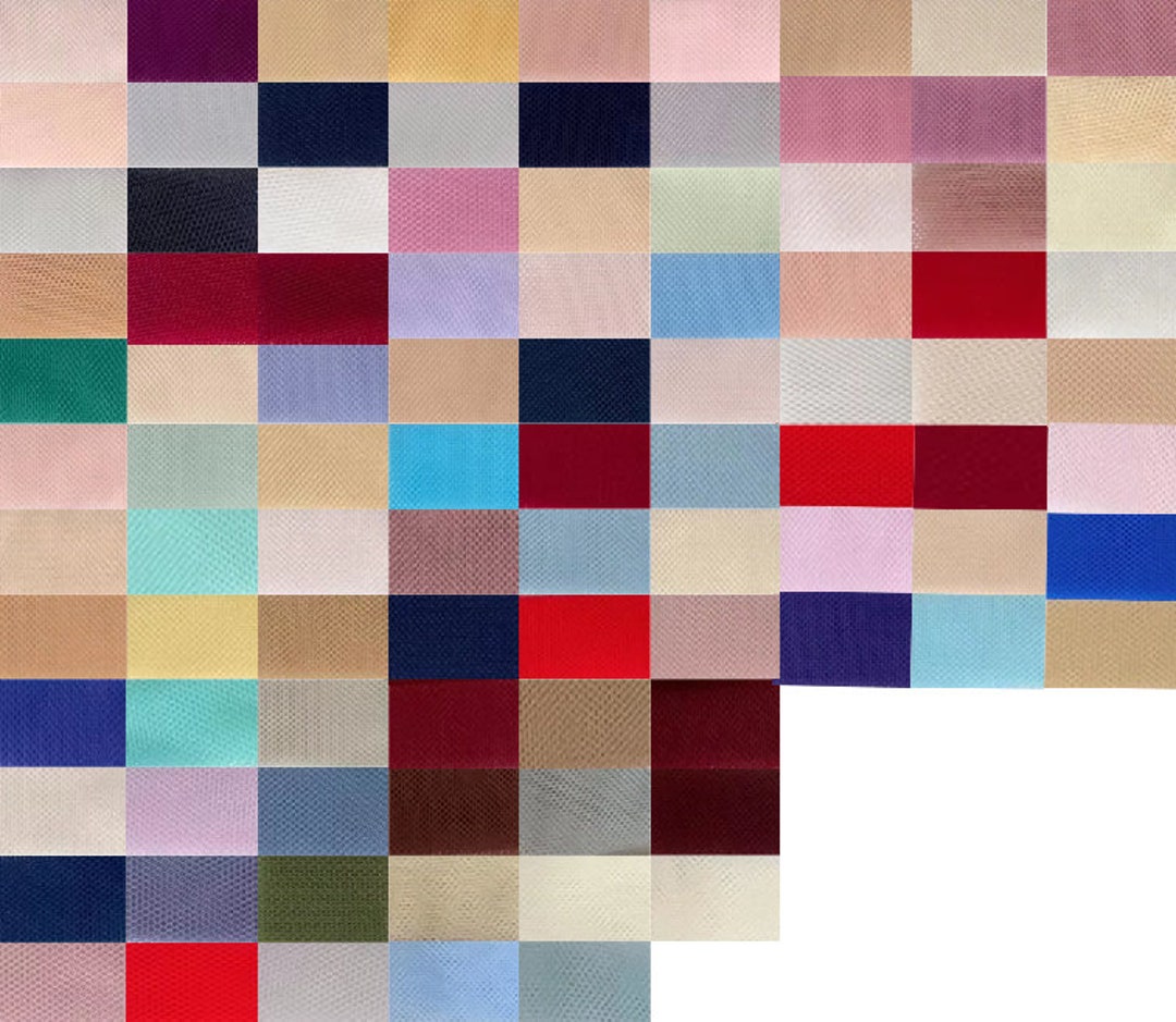 Mesh Fabric, Solid Color Mesh Fabric, Fabric by the Yard by the Meter ...