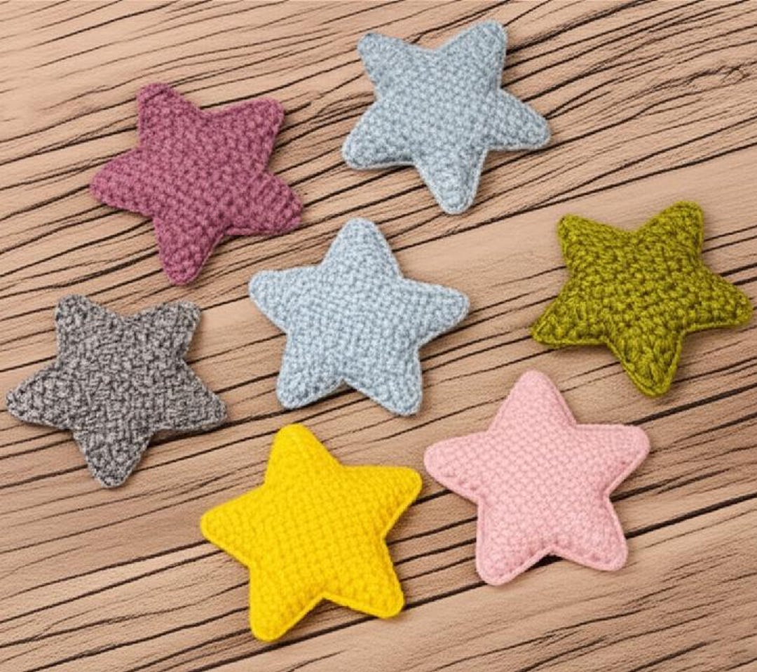 Star Patches, Embroidered Star Patch Appliques, Quality Patch Material ...