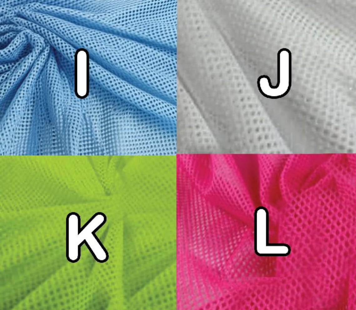 Mesh Fabric, Solid Color Mesh Fabric, Fabric by the Meter Yard, Fabric ...