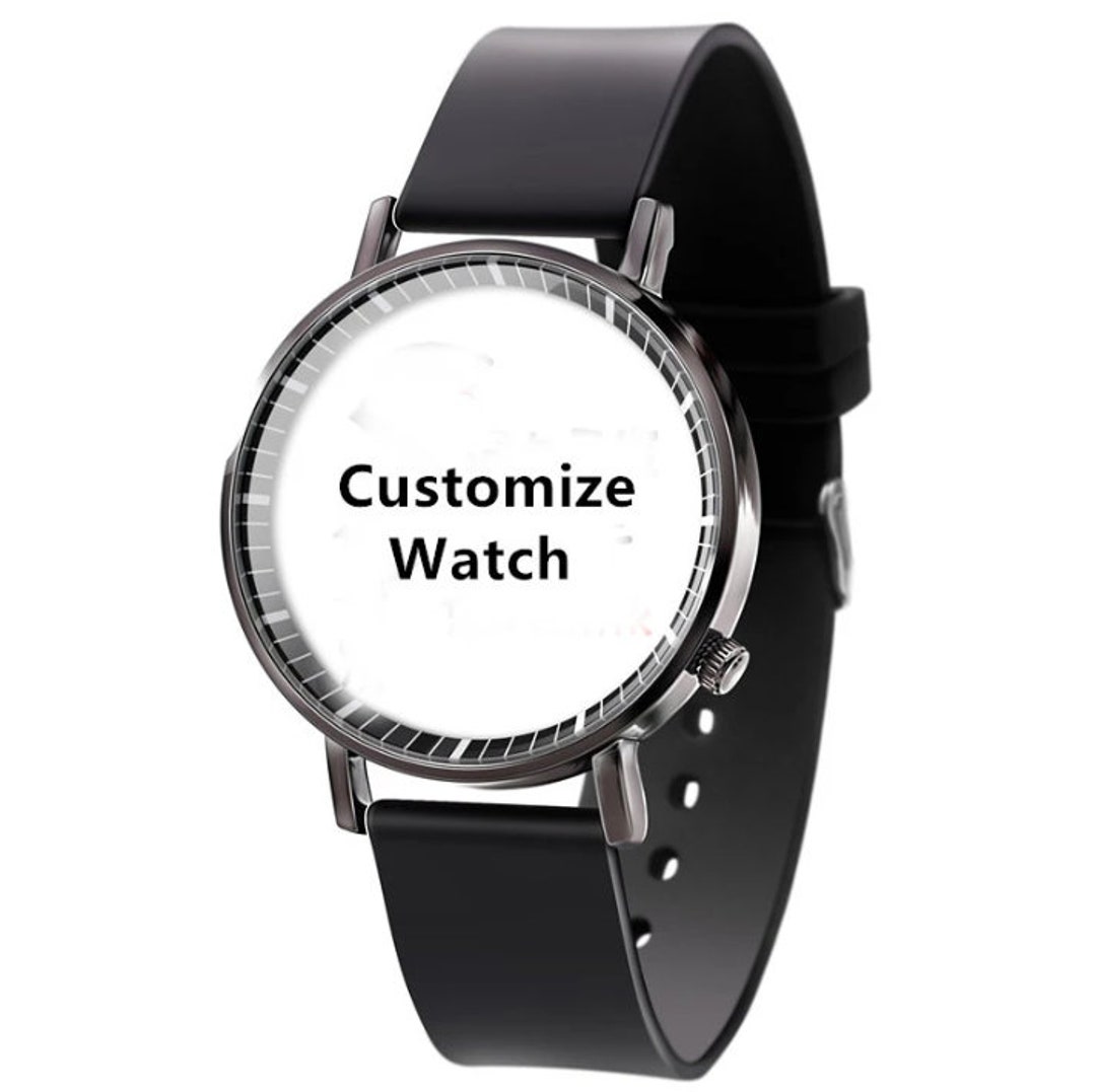 Custom Photo Watch Personalized Watch Face Picture Watches for Men ...
