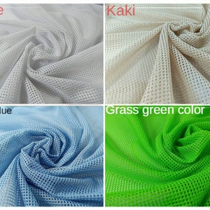 Mesh Fabric, Solid Color Mesh Fabric, Fabric by the Meter Yard, Fabric ...